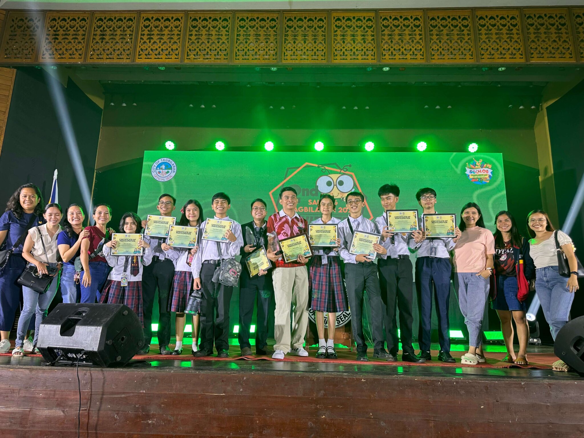 UB VDTALC dominates Tagbilaran Saulog Quiz Bee 2025 - University of Bohol